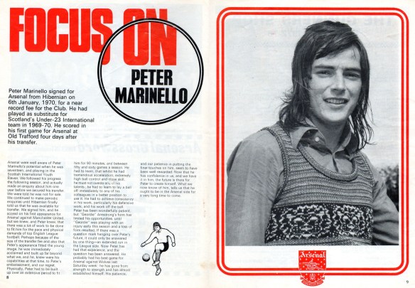 Arsenal History: Peter Marinello – The New George Best | angryofislington