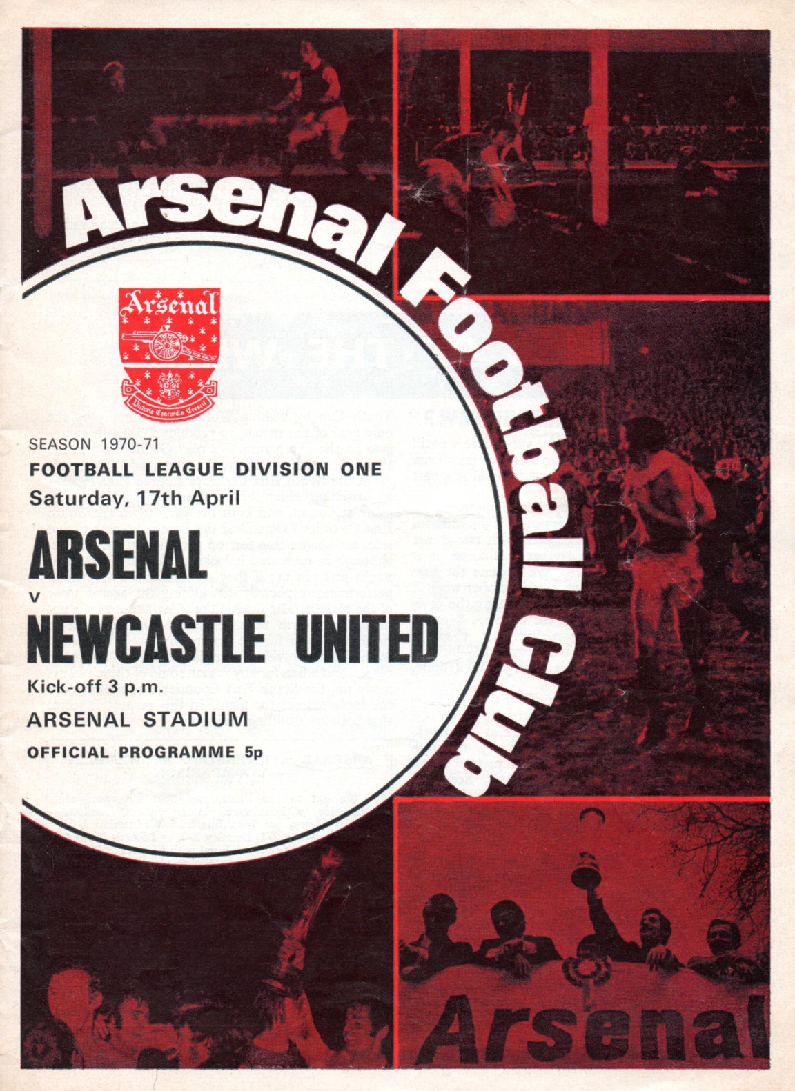 History of the Arsenal Programme – 1970-71 Season | angryofislington